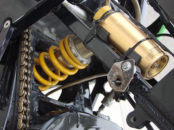 1999 Honda CBR900RR Erion Racing Kurtis Roberts Rear Shock - Rare ...