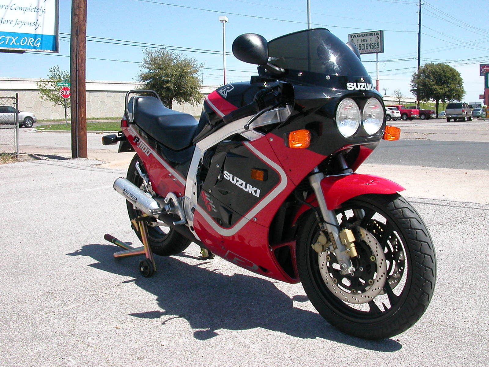 Classic 1987 Suzuki GSX-R 1100 in Solid Condition - Rare SportBikesForSale
