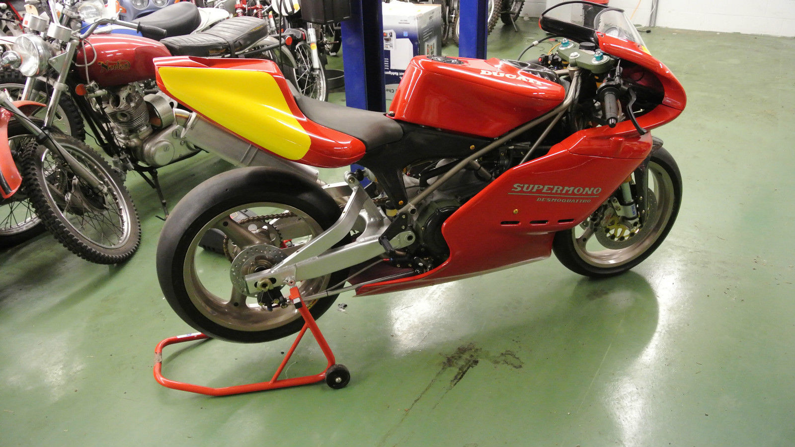 Zero-Mile 1994 Ducati Supermono for Sale - Rare SportBikesForSale
