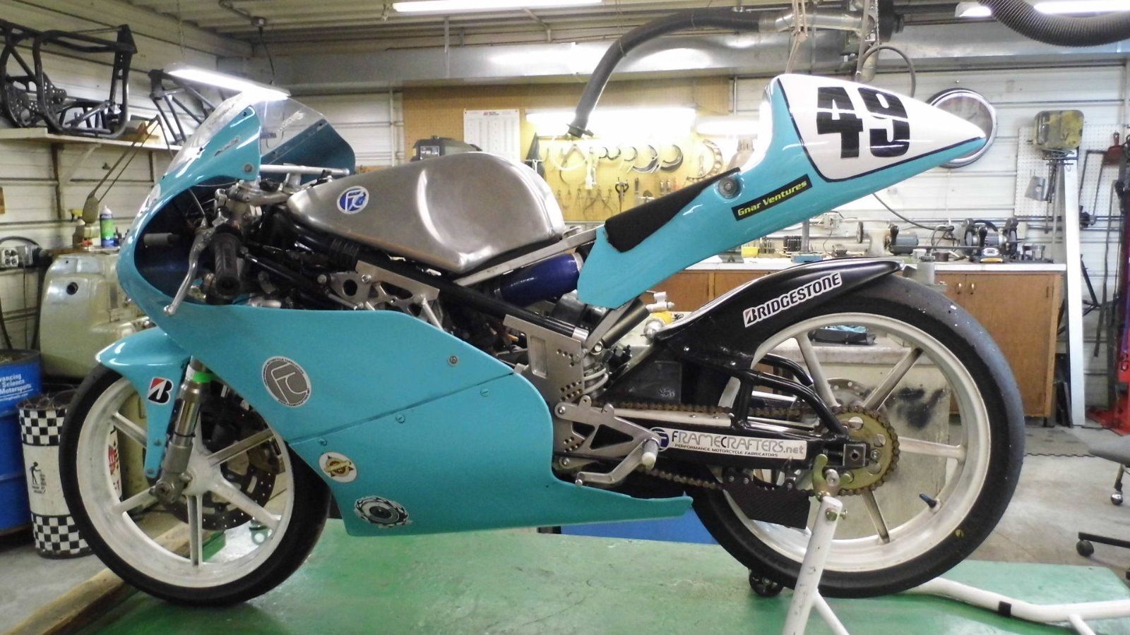 Turn-Key Racer: 2011 Yamaha Moto3 Racebike for Sale - Rare ...