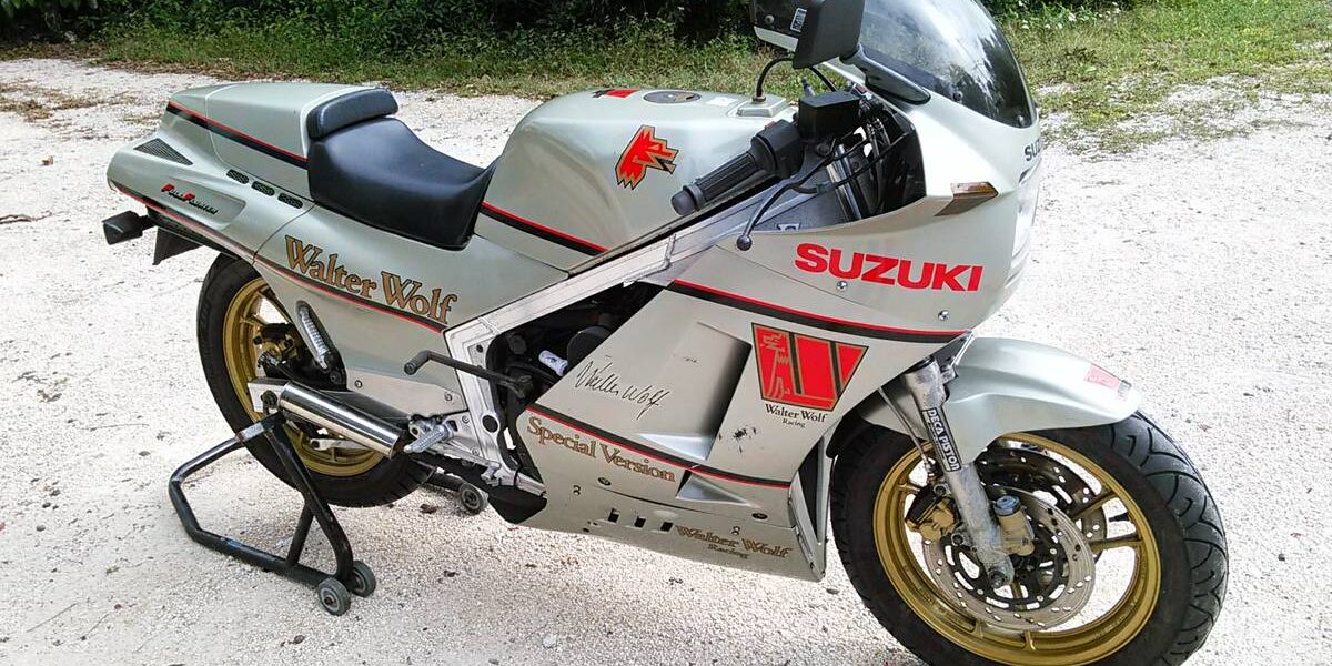 Silver Wolf: 1987 Suzuki RG400 Gamma - Rare SportBikesForSale