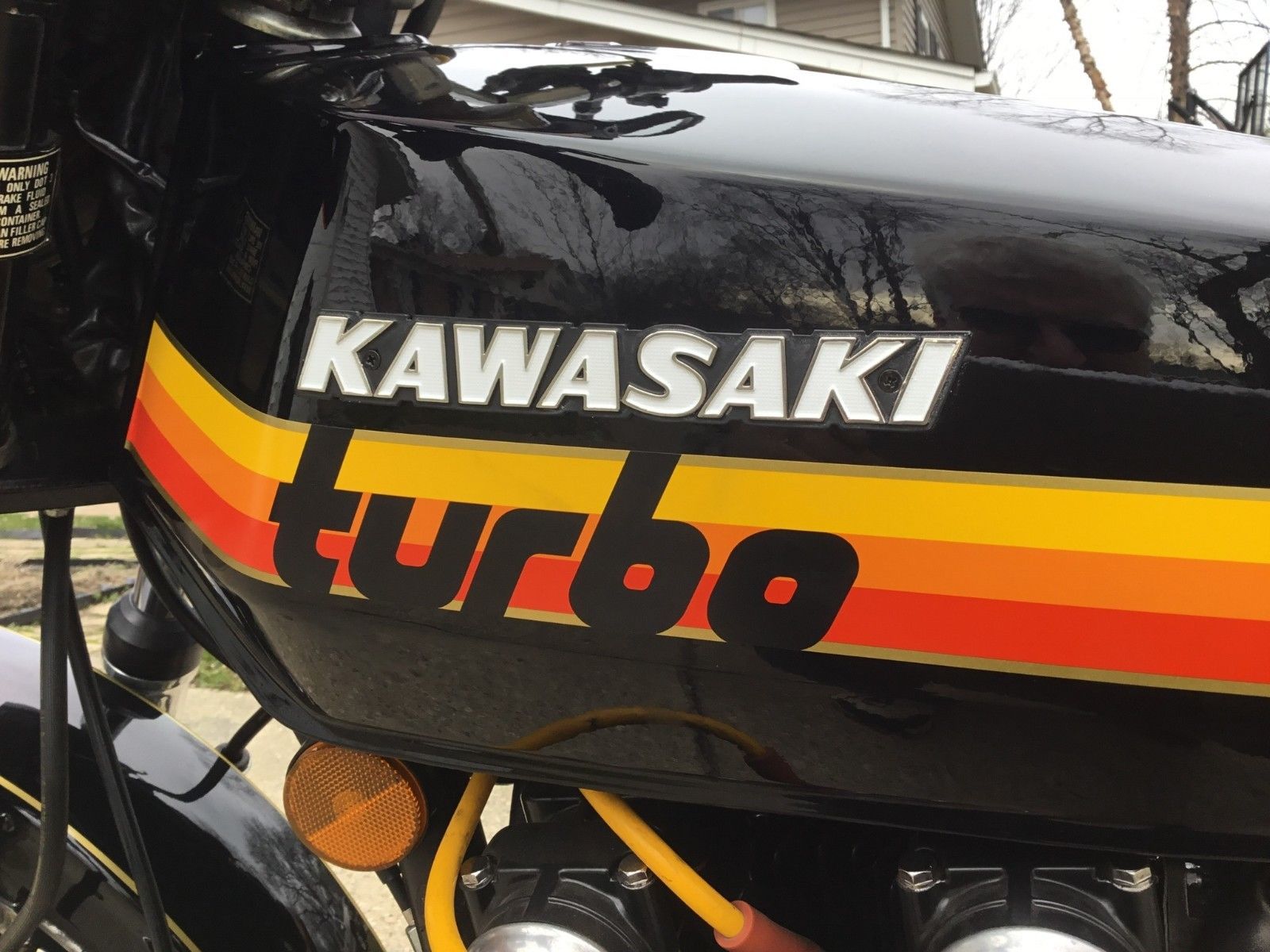 Explosive [Acceleration] Device: 1978 Kawasaki Z1R-TC Turbo for Sale ...