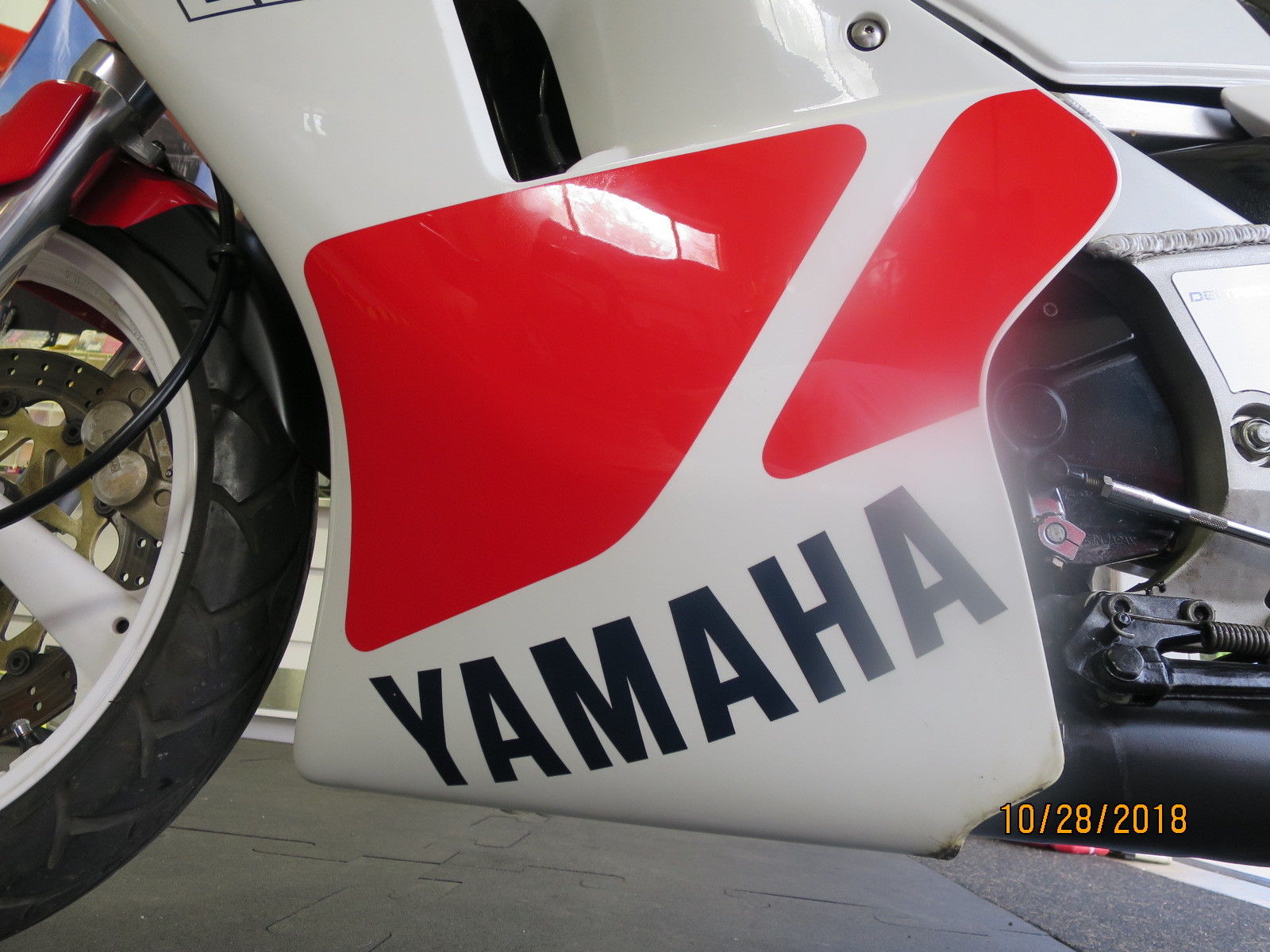 20181030 1988 yamaha tzr250 left peg - Rare SportBikesForSale