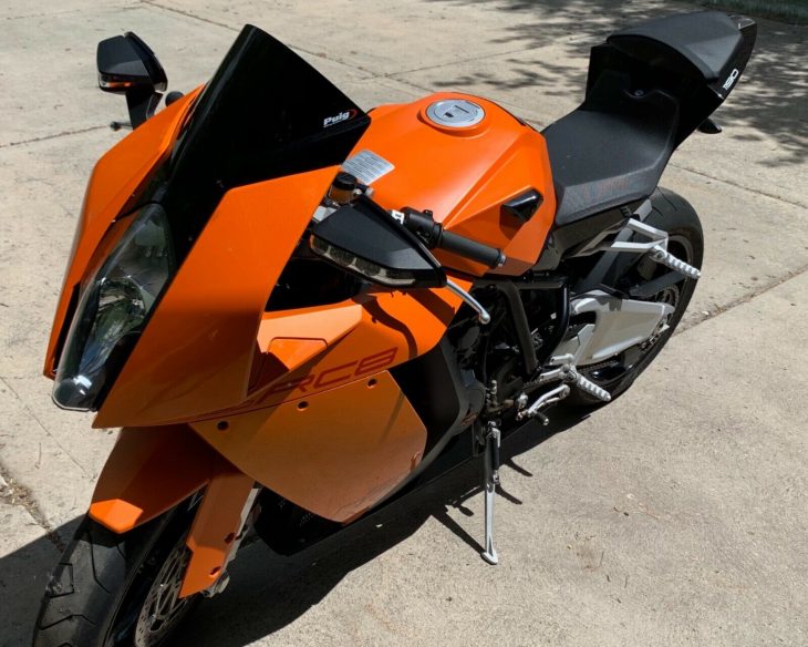 Priced to Move: Low-Mileage 2008 KTM RC8 for Sale - Rare SportBikesForSale