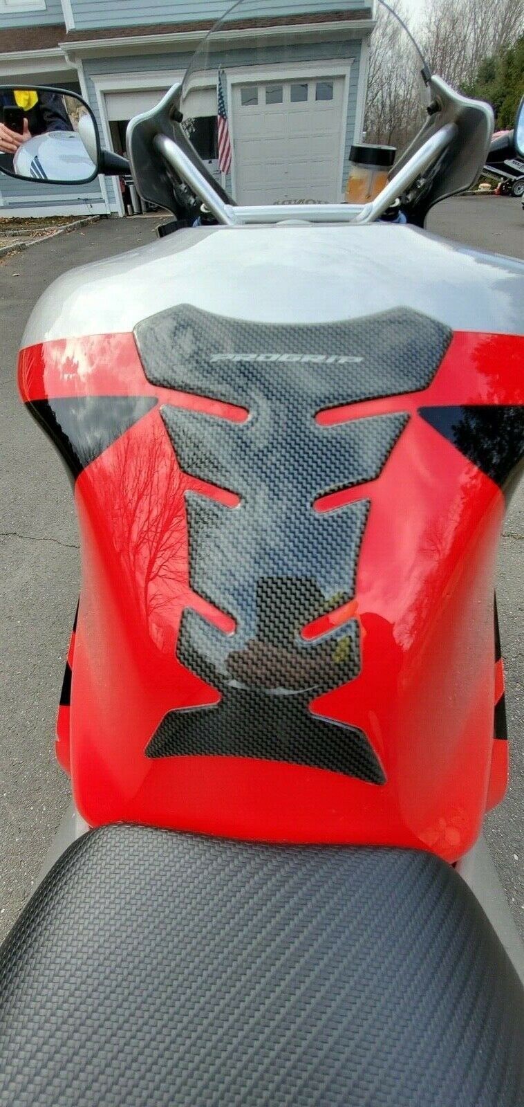 20200113 2004 honda rc51 rvt1000r hayden tank pad - Rare SportBikesForSale
