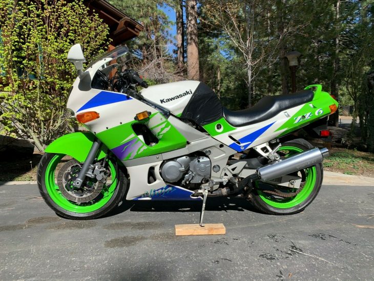 Sharp Survivor: 1994 Kawasaki Ninja ZX-6 for Sale - Rare SportBikesForSale