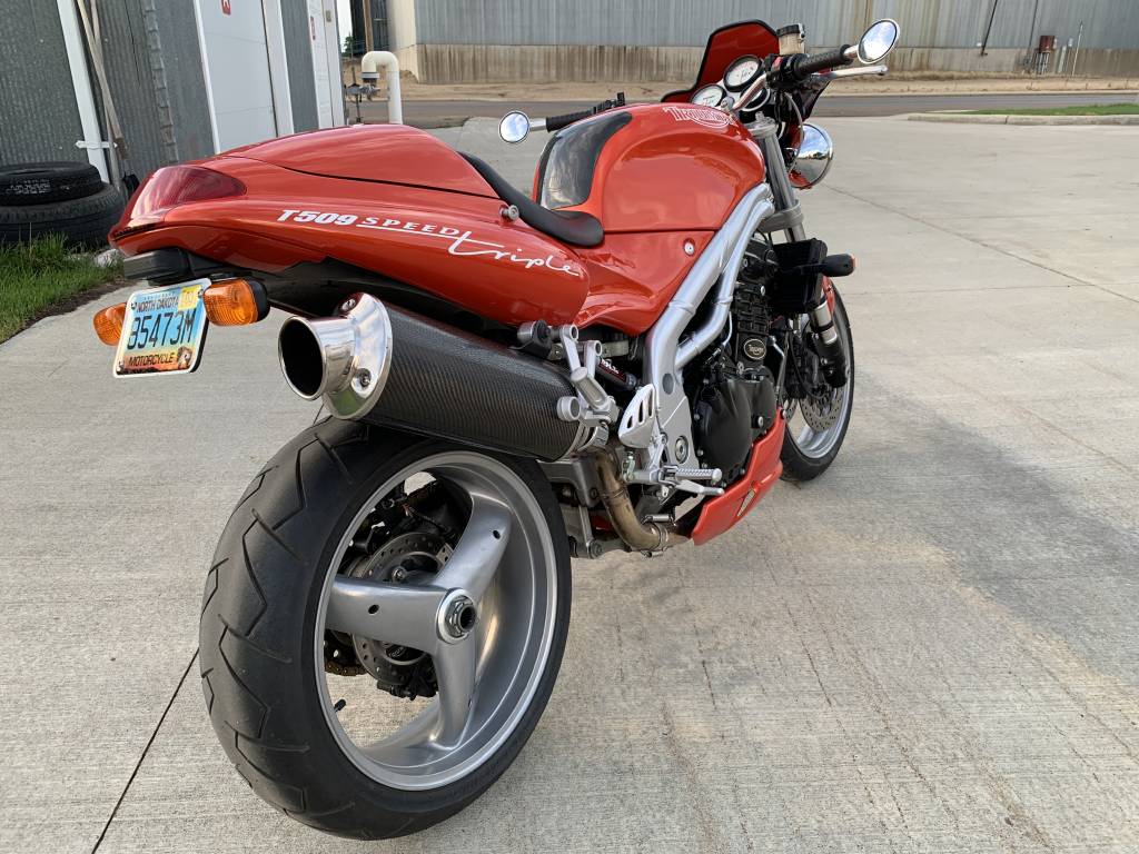 Featured Listing - 1997 Triumph T509 Speed Triple - Rare SportBikesForSale