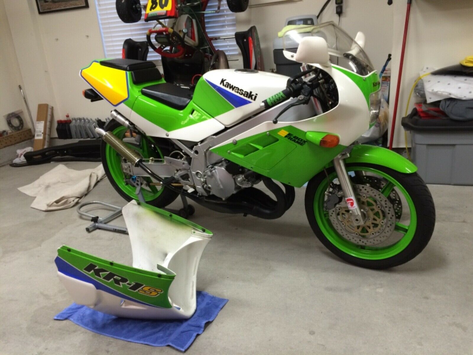 KR1S KR0S: California-Titled 1991 Kawasaki KR-1S for Sale! - Rare SportBikesForSale