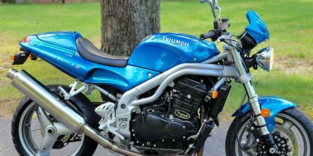 2001 Triumph Speed Triple for sale with only 6,062 miles! - Rare ...