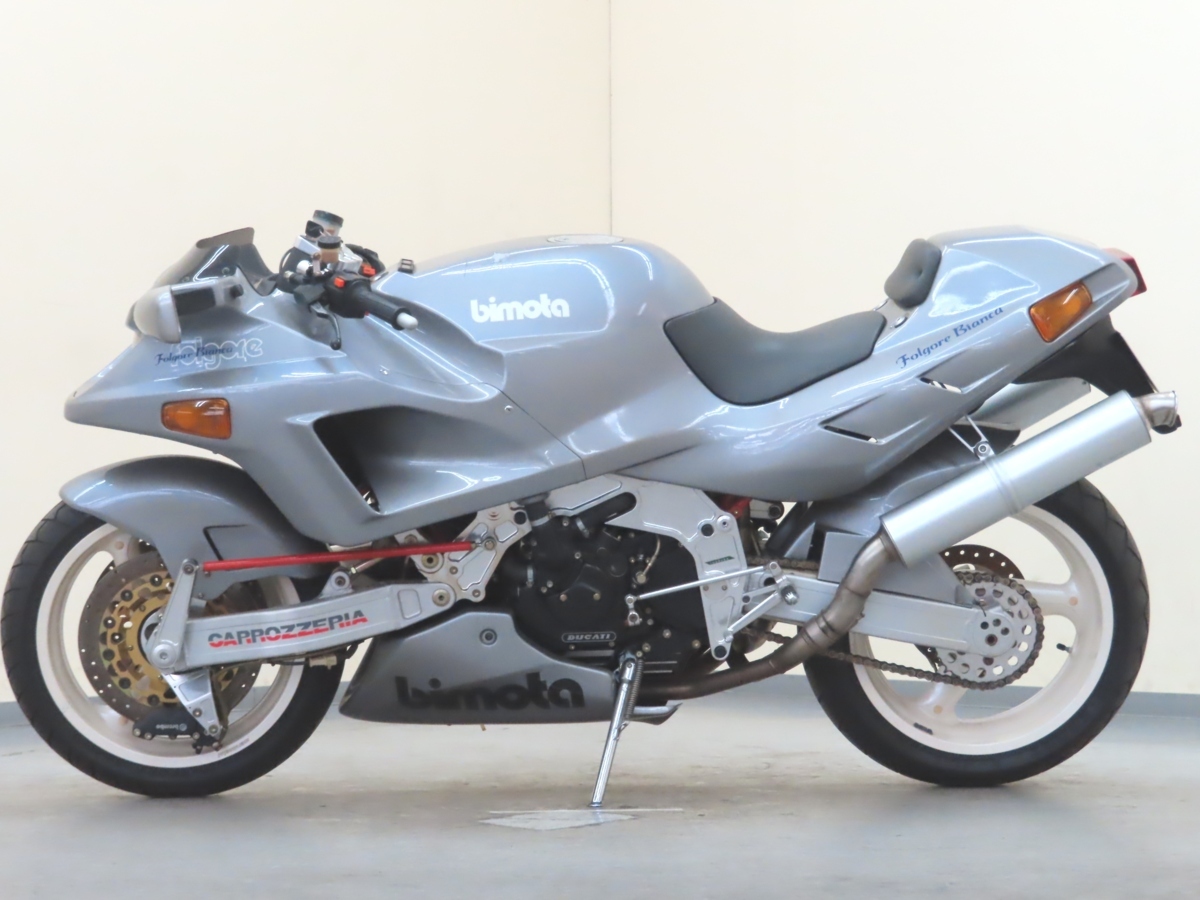 Whitehouse Custom: Bimota Tesi 1D Forgore Bianca - Rare SportBikesForSale