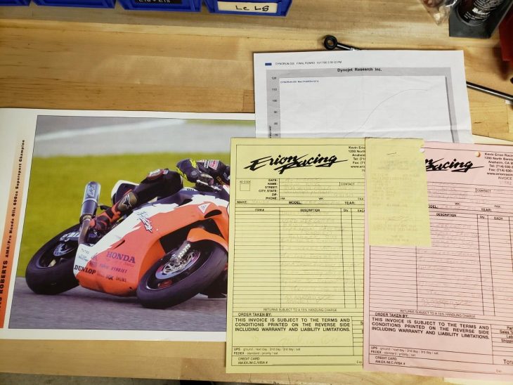 Rarified Air: Erion Racing 2000 Honda CBR600 Supersport Champion - Rare ...