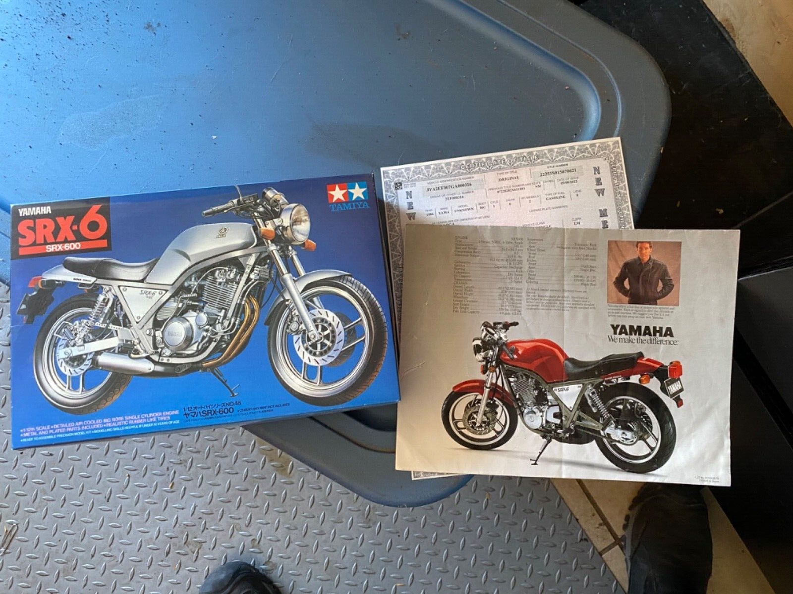 Thump Supporter - 1986 Yamaha SRX 600 - Rare SportBikesForSale