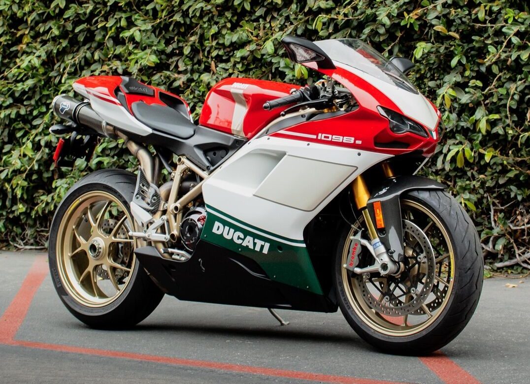 Gold Dust - 2007 Ducati 1098S TriColore - Rare SportBikesForSale