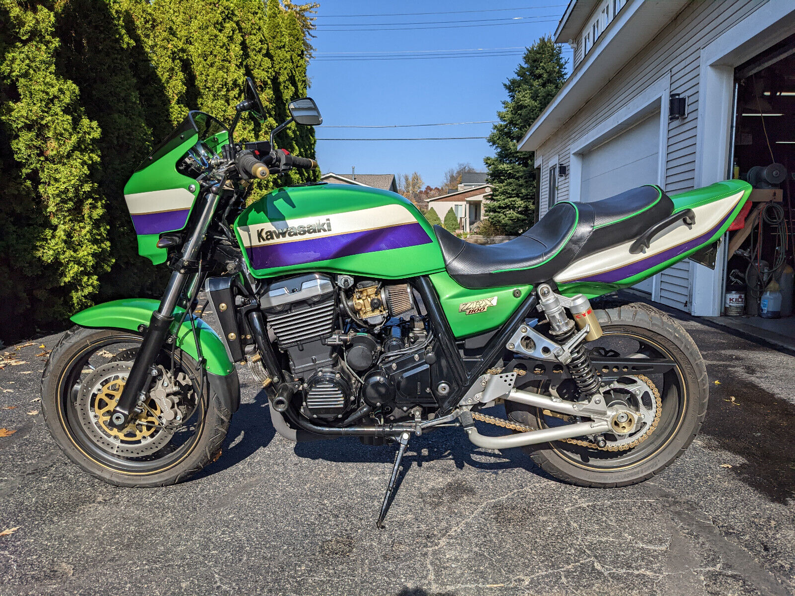 20221102 1999 kawasaki zrx1000 elr left - Rare SportBikesForSale