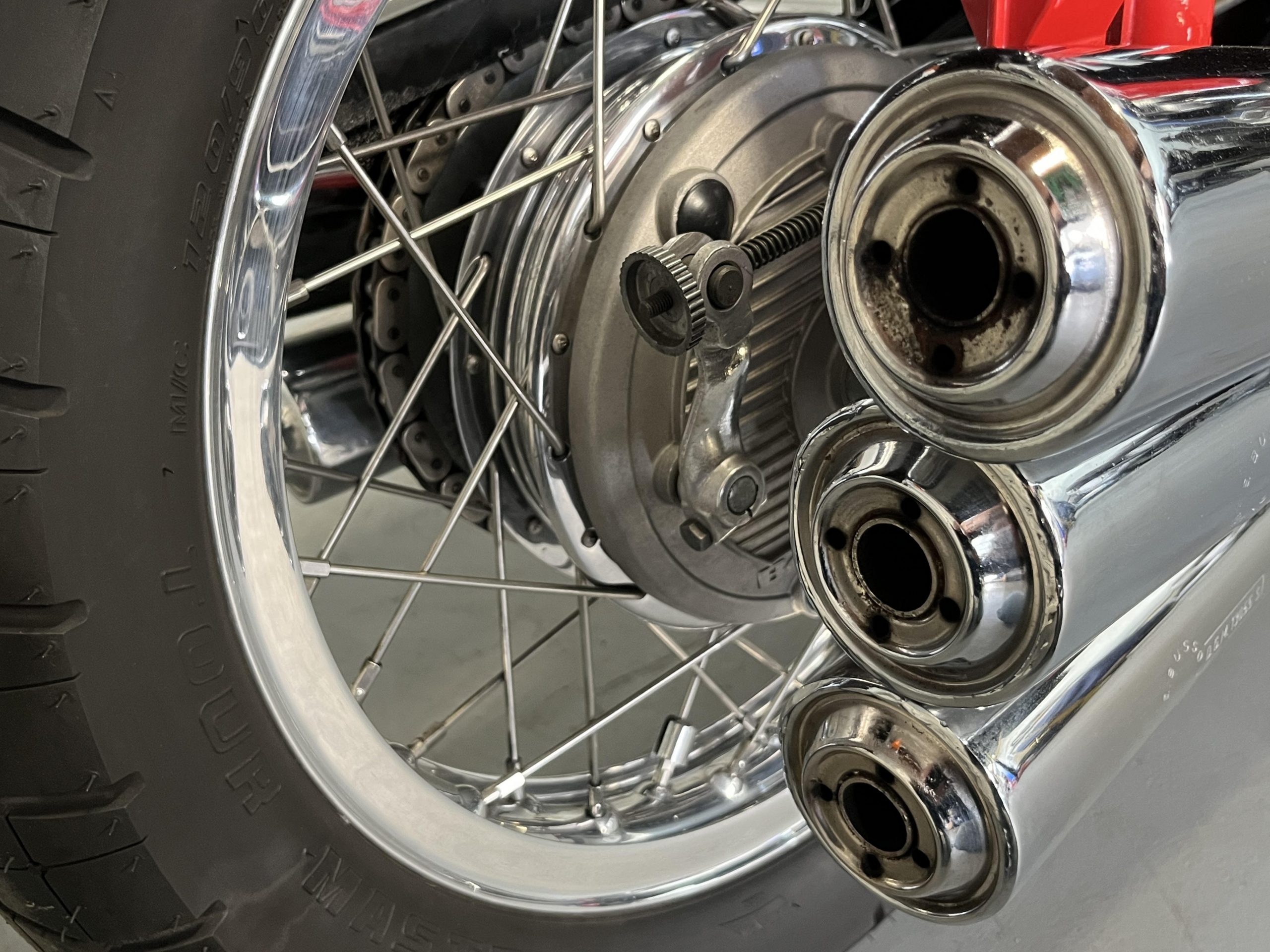 20221212 1975 benelli 750 sei right rear wheel - Rare SportBikesForSale