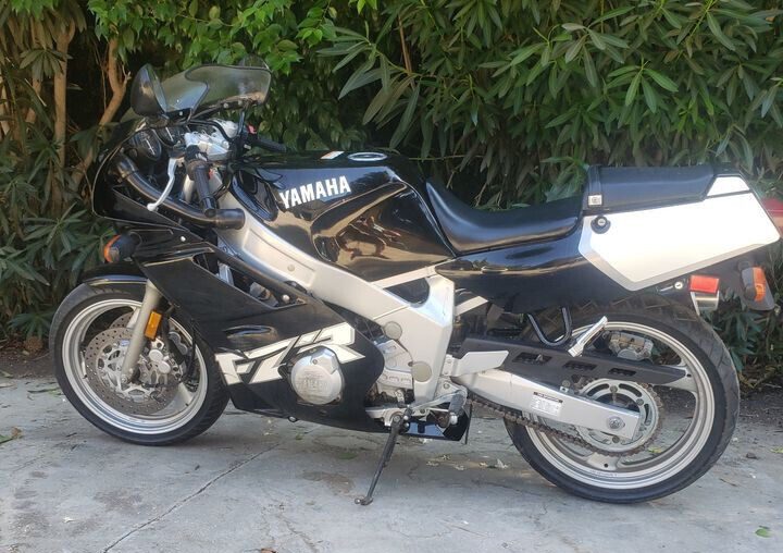 Black in Back - 1998 Yamaha FZR600R with 2,713 miles ! - Rare ...