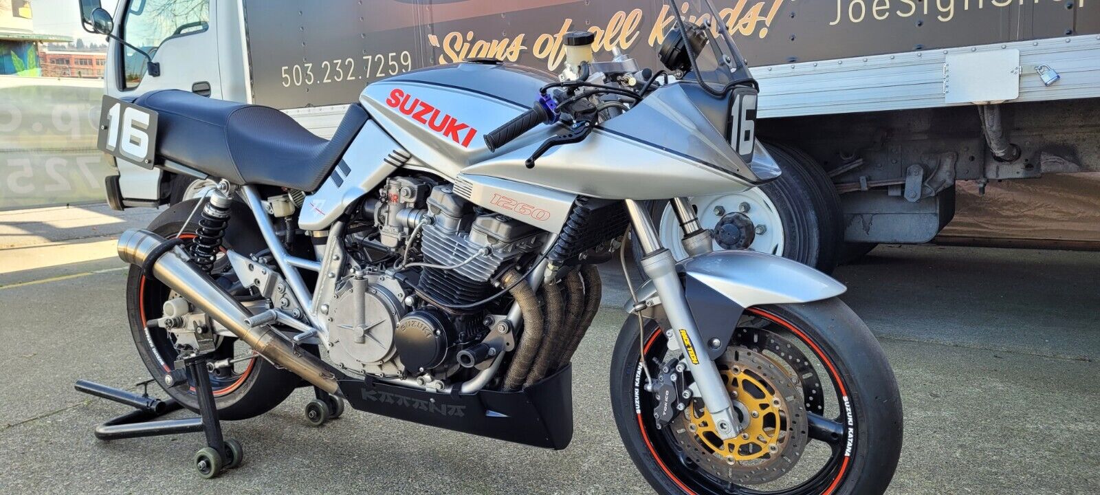Track Day Tuesday - 1982 Suzuki Katana GS 1260 Race Bike - Rare ...