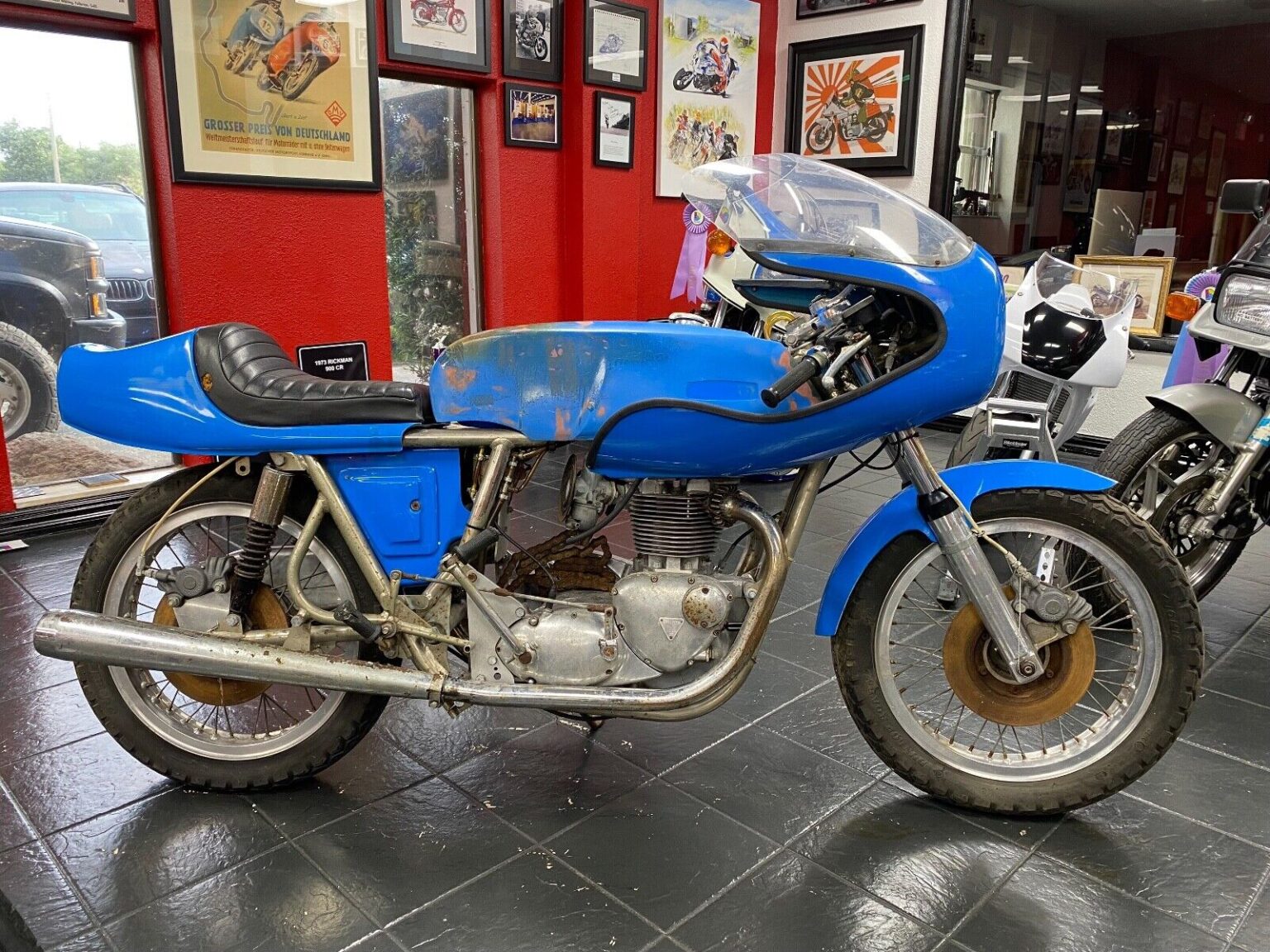 Featured Listing: 1975 Triumph Powered Rickman CR 120 - Rare ...